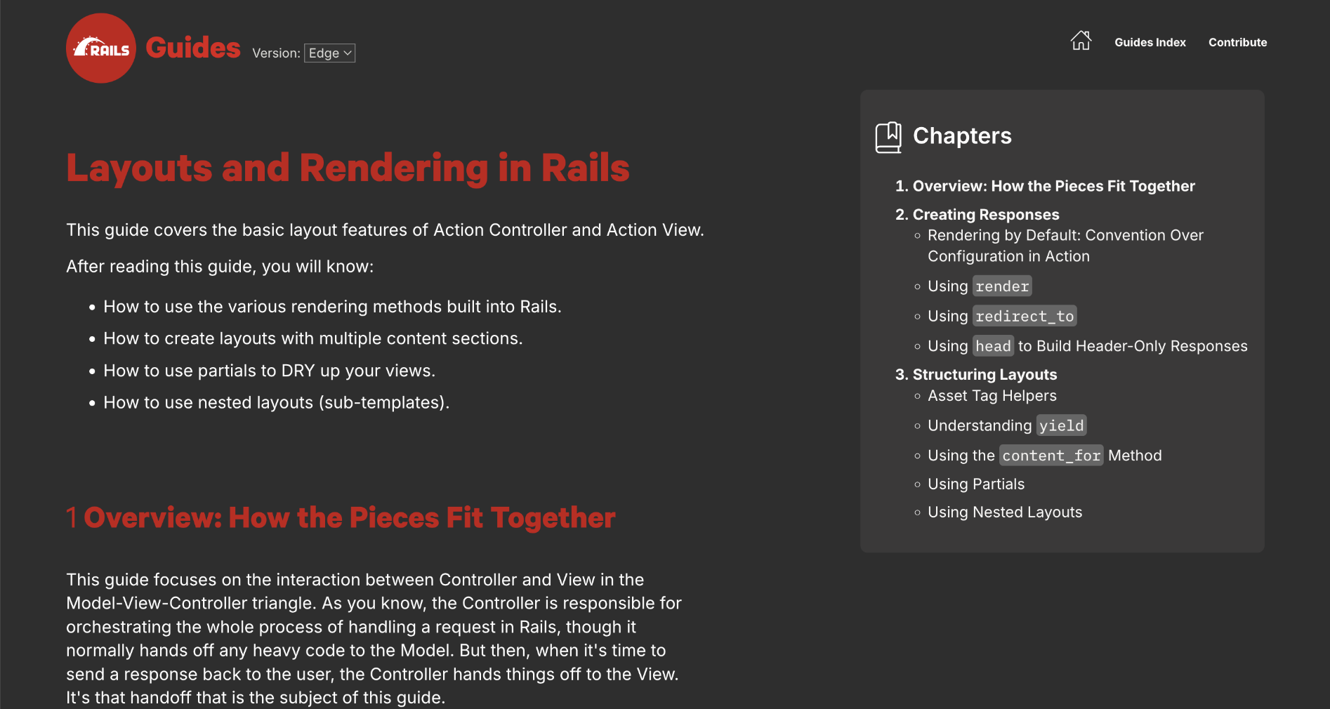 Rails Guides get a facelift